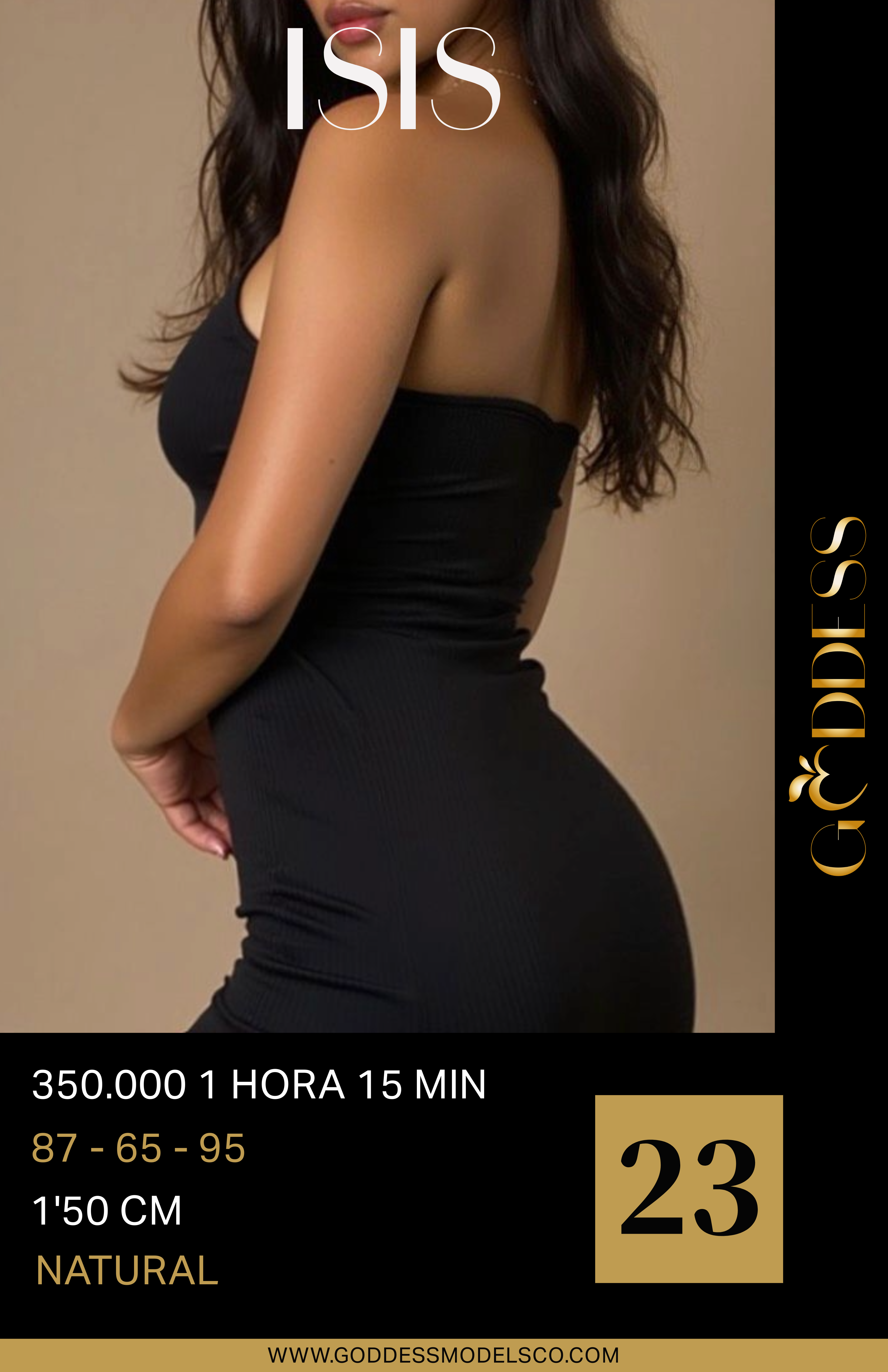 ISIS | GODDESS MODELS | ESCORT BOGOTÁ